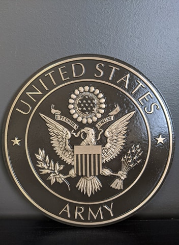 Cast Bronze Military Insignia's | Picture This On Granite