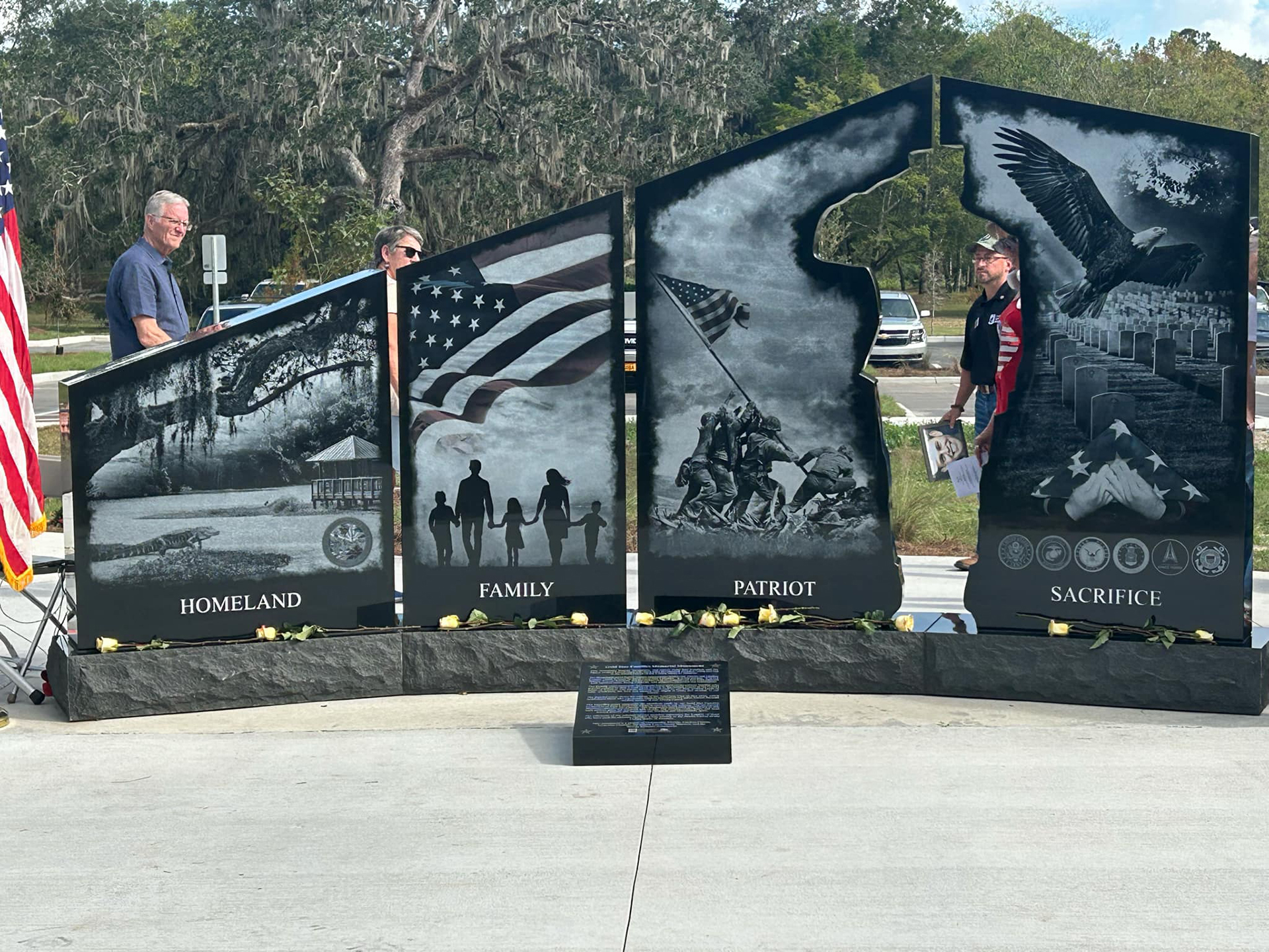 Gold Star Families Memorial Monument | Picture This On Granite